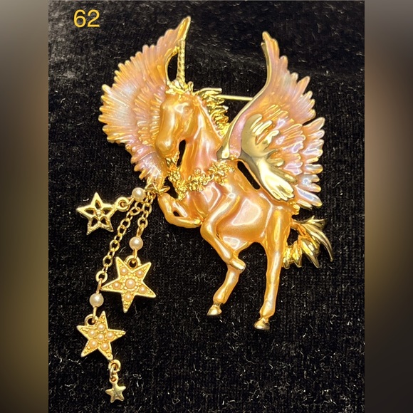 Jewelry | Vintage Kirk Fillet Pegasus Cloud Walker Brooch | Poshmark